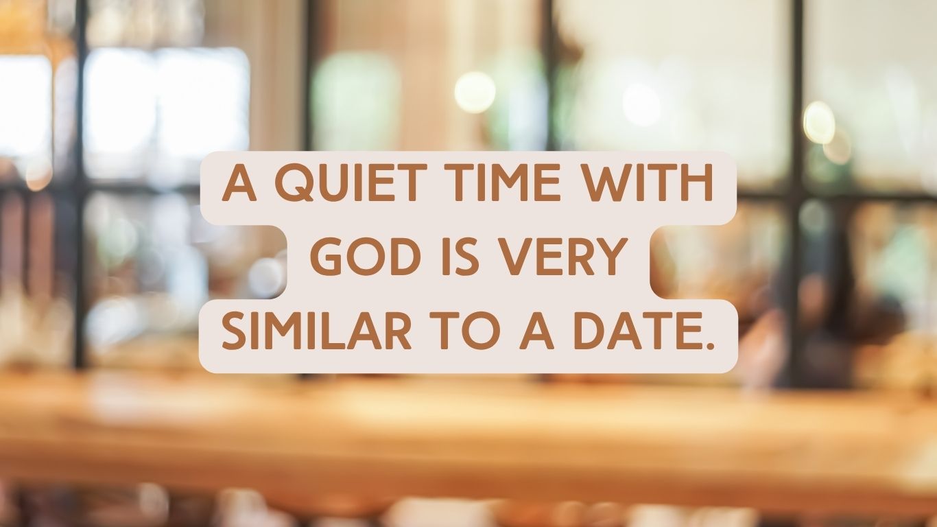 Quiet Time with God - by Max Lucado