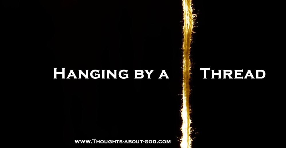 Hanging on By a Thread - Devotional by Mary Pinckney