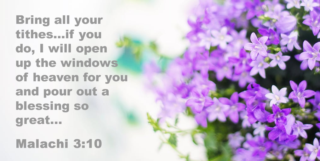 Try Tithing - Thoughts about God by Katherine Kehler