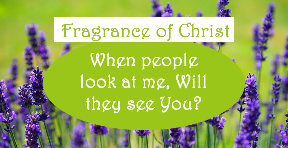 Fragrance of Christ - by Kathy Cheek