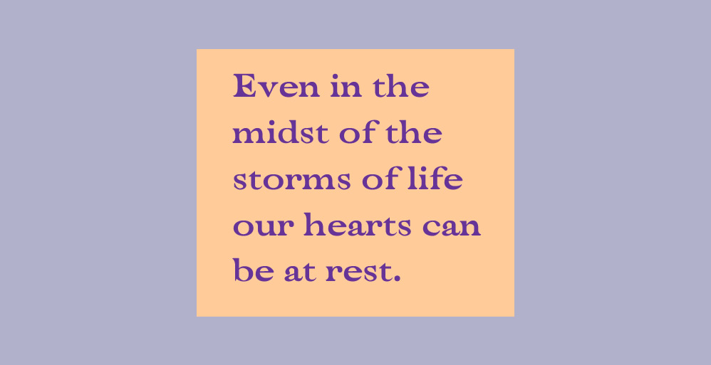 Is My Heart God's Resting Place? - Devotional by Sylvia Gunter