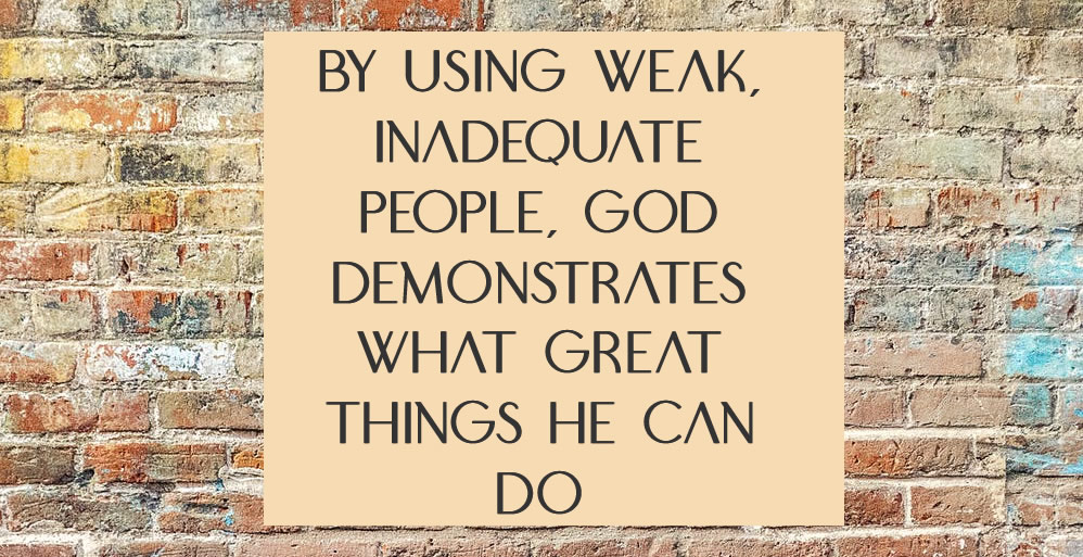 The Blessings of Inadequacy - Devotional by Charles Stanley