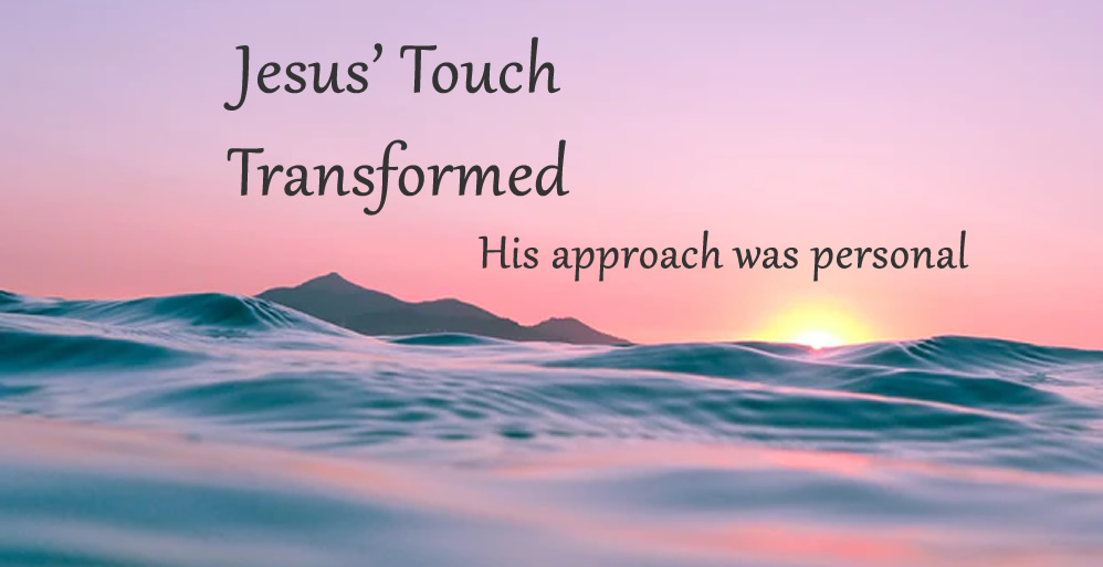 The Touch That Transforms - Devotional by Charles Stanley