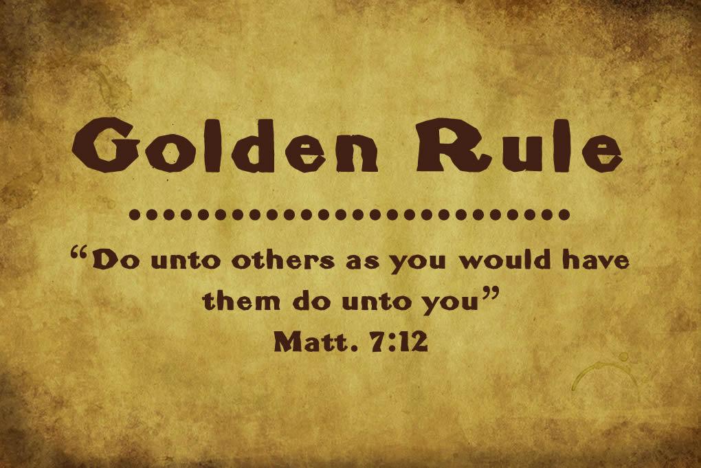 What Happened to the Golden Rule? - Thoughts about God