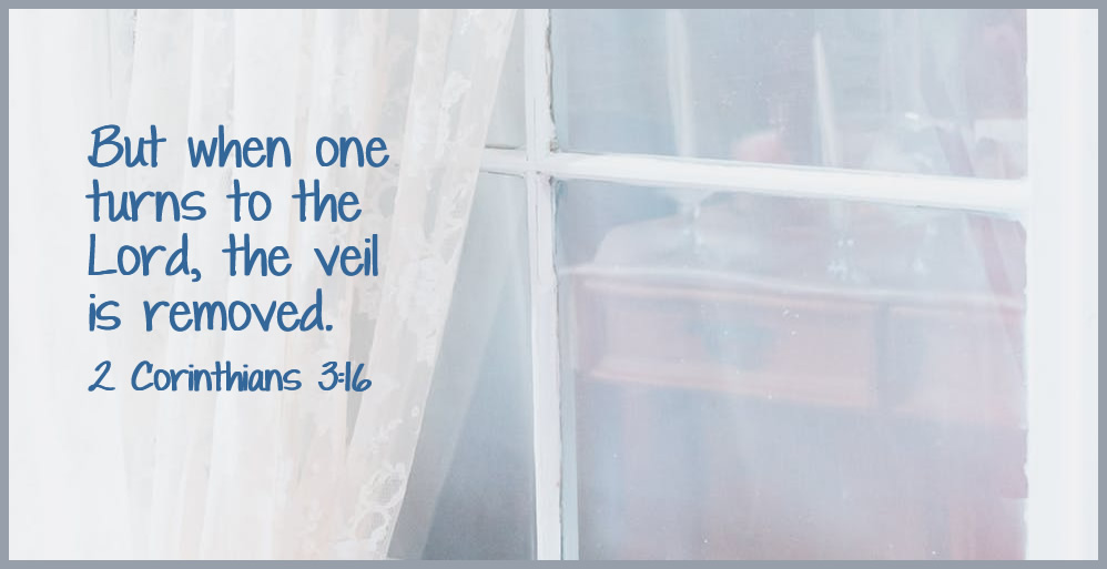 The Veil is Removed - Devotional by Suzanne Benner