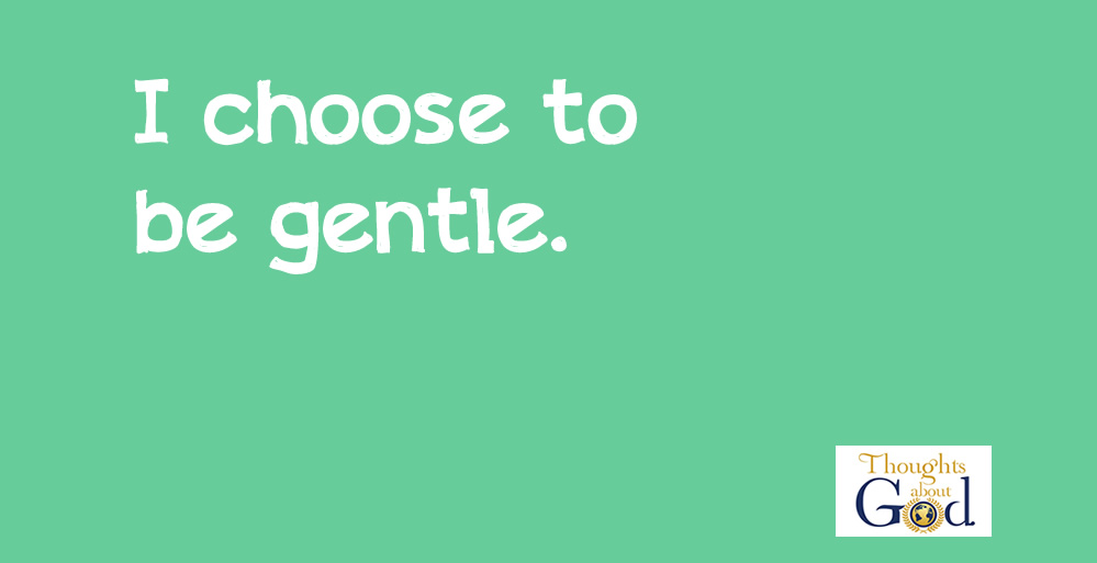 Choosing Gentleness - A Devotional by Brigitte Straub