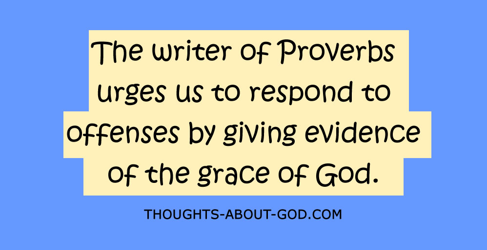 Overlook an Offence - A Devotional by Sylvia Gunter