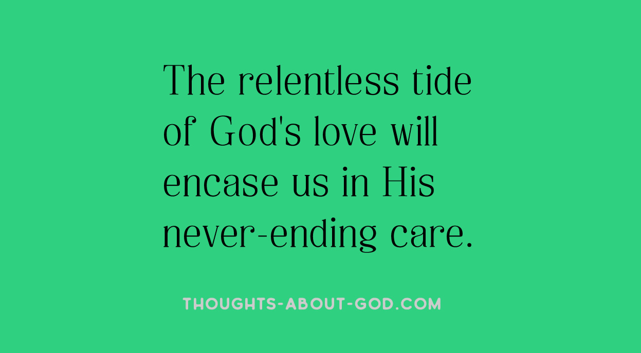 The Relentless Tide of Gods Love - A Devotional by Gail Rodgers