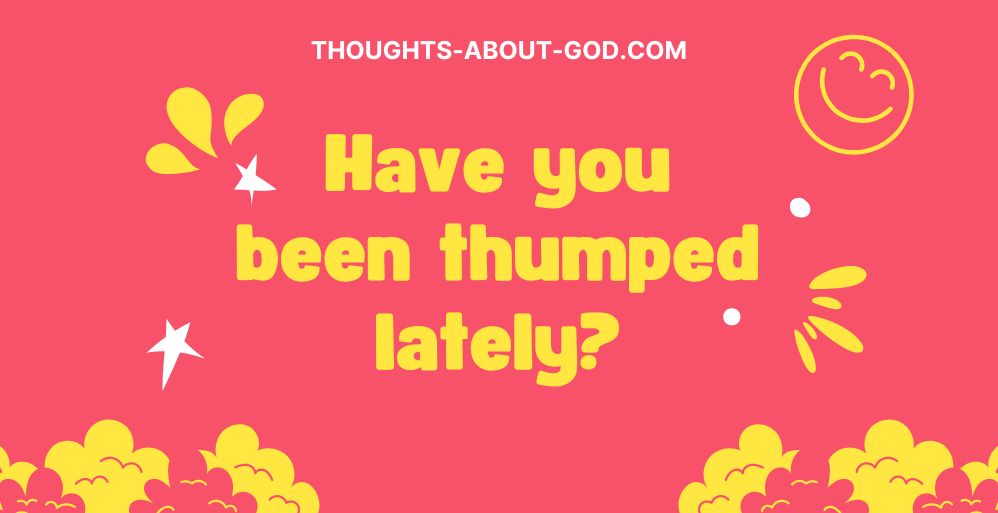 Thump-Thud, Thump-Thud - by Max Lucado