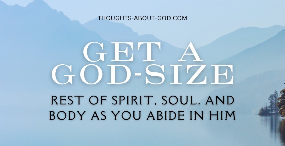 God-Size Rest - by Sylvia Gunter