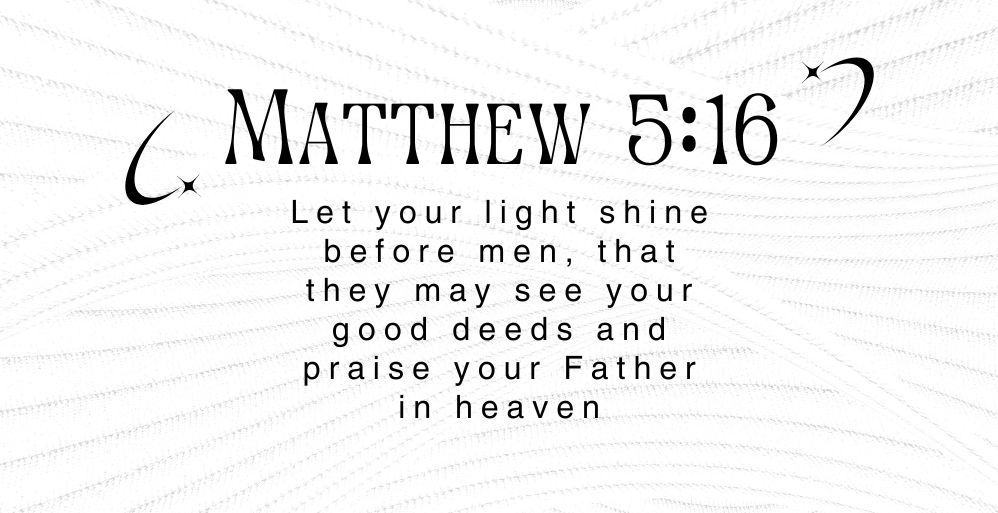 Let Your Light Shine - by Max Lucado