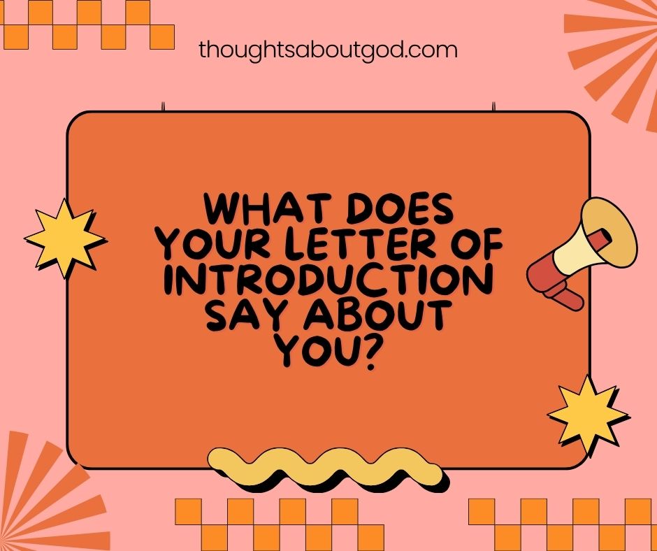 Letter of Introduction - by Sherry Yarger